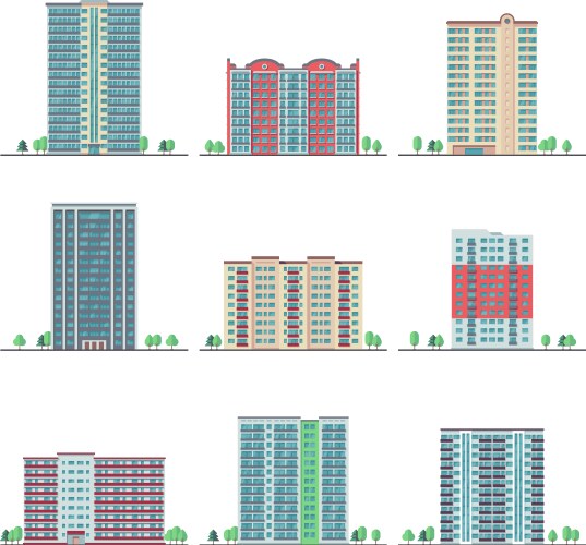 Modern Apartment Building Vector Images (over 130,000)
