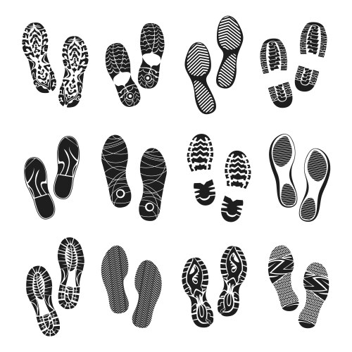 Walking Footprints Vector Images (over 19,000)