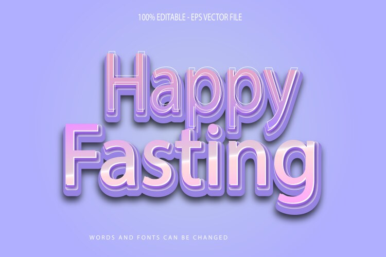 Happy graduation editable text effect emboss Vector Image