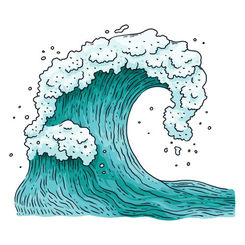 Wave Cartoon Vector Images (over 100,000)