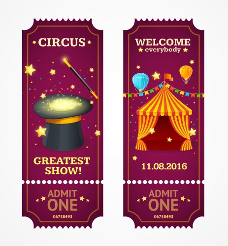Ticket booth circus or carnival counter show Vector Image