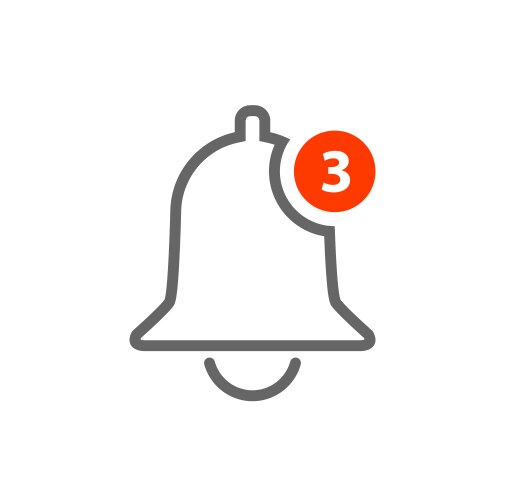 Sos icon emergency alarm button sign symbol Vector Image