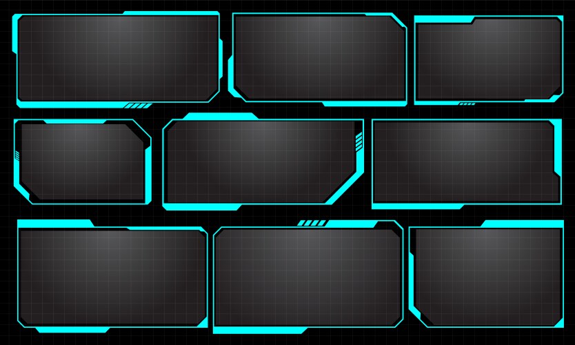 Cyberpunk Frame Vector Images (over 3,800)