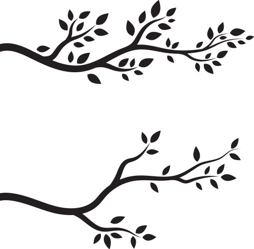 Tree branch design Royalty Free Vector Image - VectorStock