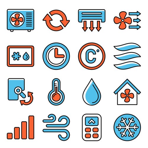 Hvac Icons Vector Images (over 4,700)