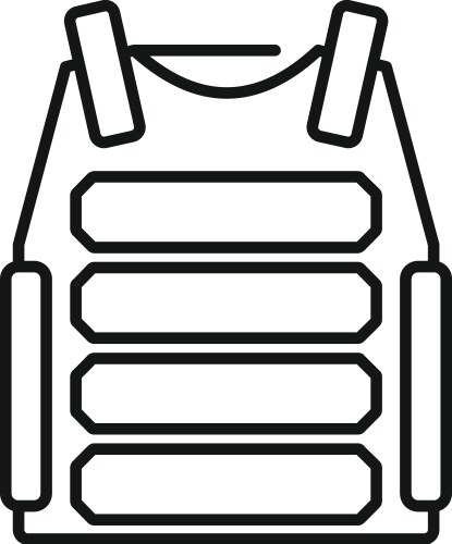 Bulletproof vest providing protection from gunfire