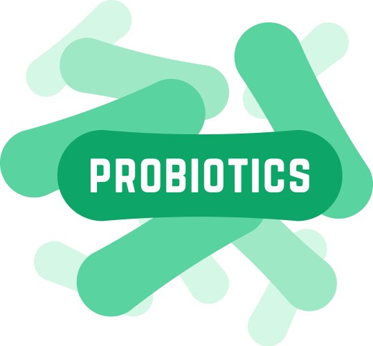 Probiotics types poster Royalty Free Vector Image