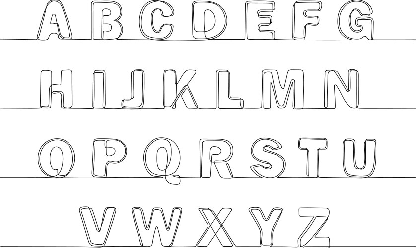 Letter Single Alphabet Vector Images (over 3,900)