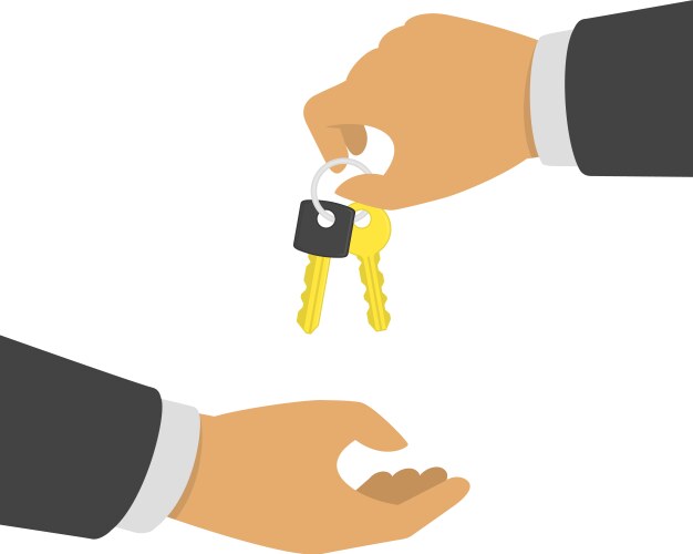 Giving money Royalty Free Vector Image - VectorStock