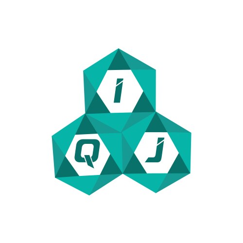 Irr creative minimalist letter logo unique Vector Image