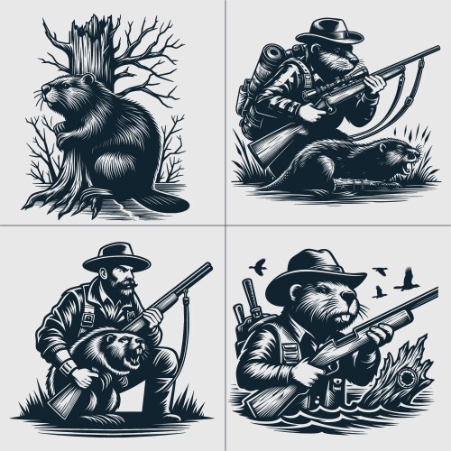 Hunting Vector Images (over 180,000)