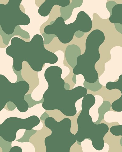 Seamless camouflage pattern Royalty Free Vector Image