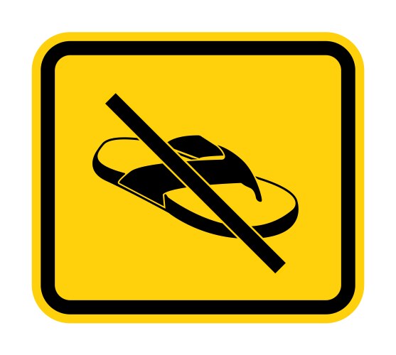 No Slipper Allowed Vector Images (over 100)
