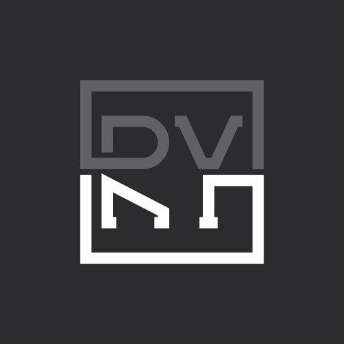 Letter ry logo design luxury ry furniture logo Vector Image