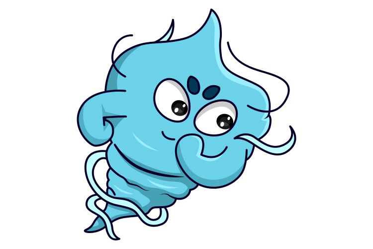 Earth element character design Royalty Free Vector Image