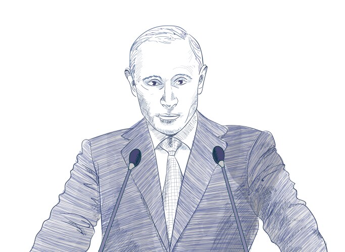 Vladimir Putin Vector Images (over 160)