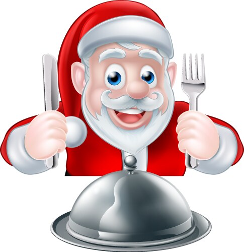 Happy santa claus face Royalty Free Vector Image
