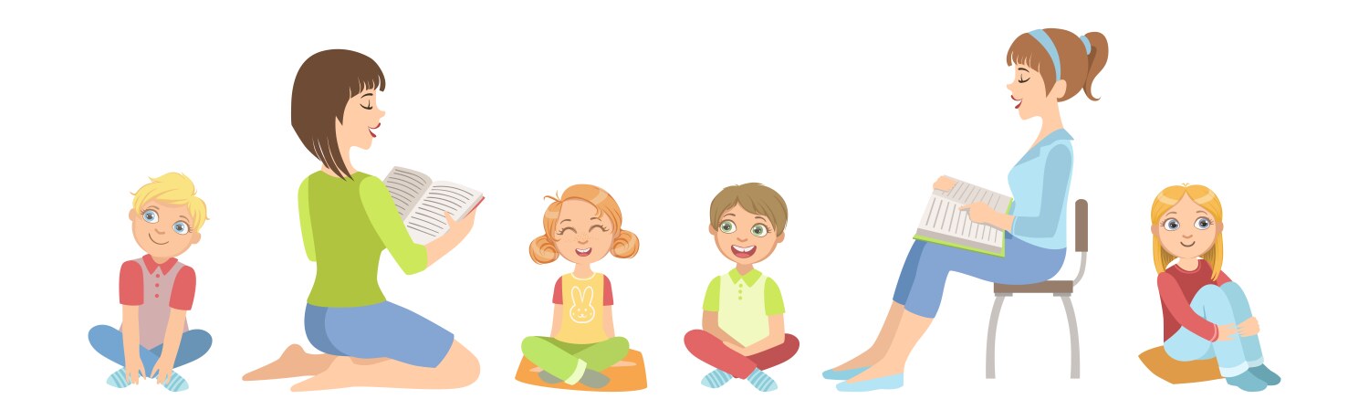 Children Listening To A Story