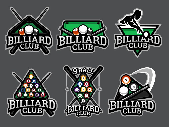 Billiards Logo Billiard Vector Images (over 2,600)