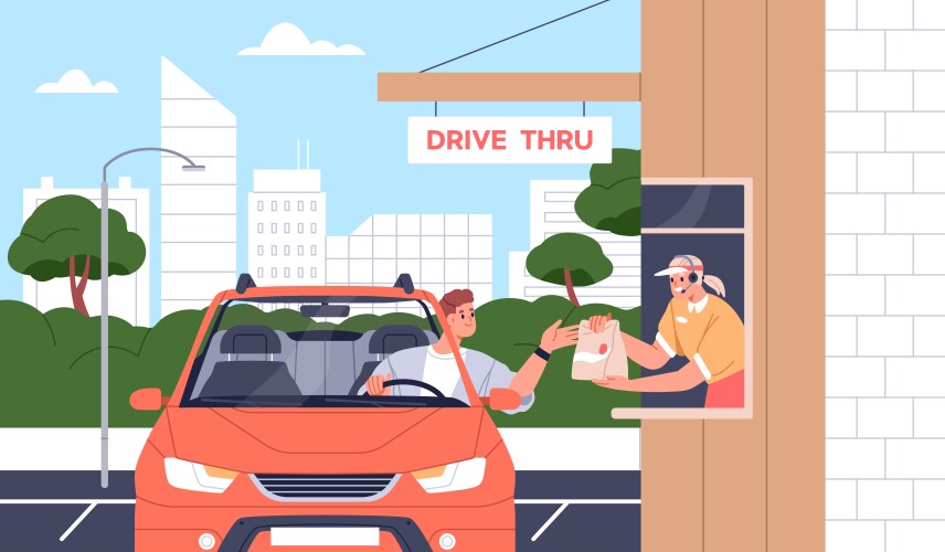 Drive Thru Vector Images (over 230)