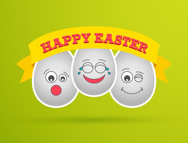 Funny Easter Eggs Vector Images (over 30,000)