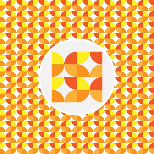 Tile shape pattern background Royalty Free Vector Image