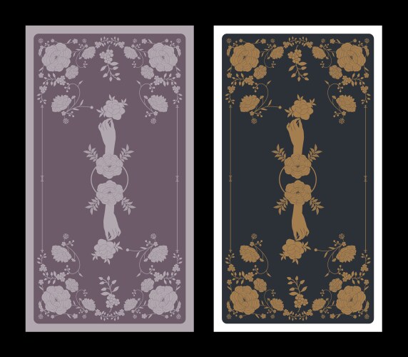Tarot Card Back Vector Images (over 330)