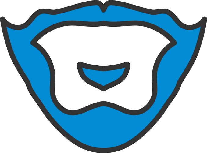 Goatee icon Royalty Free Vector Image - VectorStock