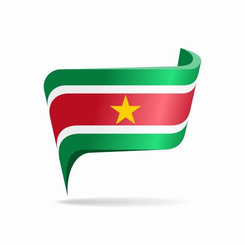 Flags icon suriname 01 Royalty Free Vector Image