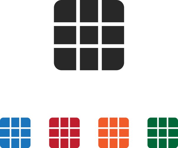 Rubik cube logo Vector Images & Graphics for Commercial Use | VectorStock