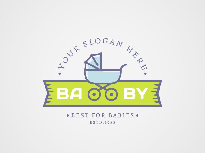 Pram Logo 2025 Logo Design Element Symbol Mit Kreativ Und Prämie