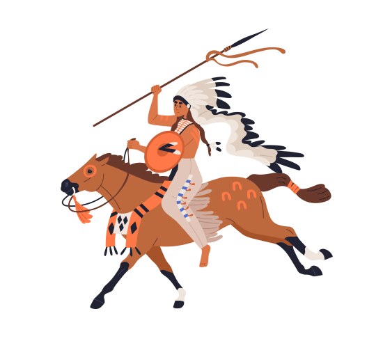 Native american Royalty Free Vector Image - VectorStock