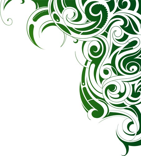 Artistic frame border Royalty Free Vector Image