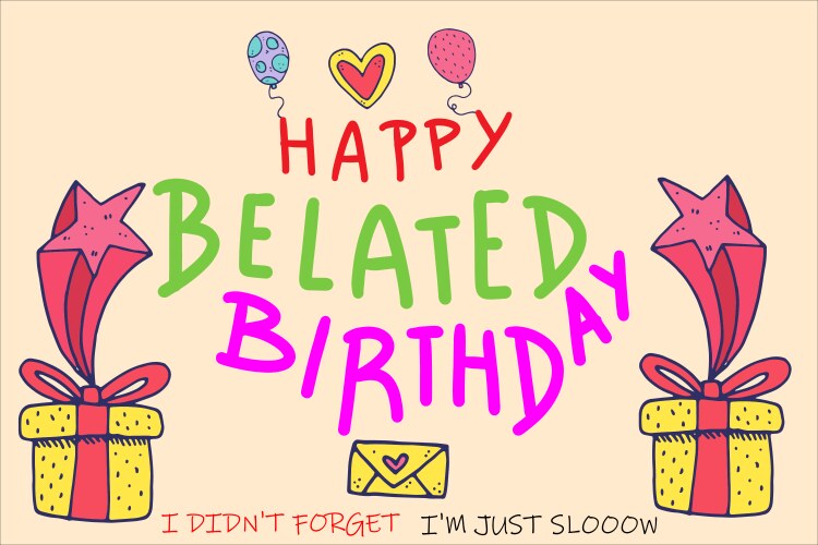 Belated Vector Images (88)