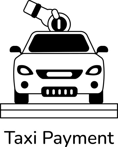 Taxi booking Royalty Free Vector Image - VectorStock