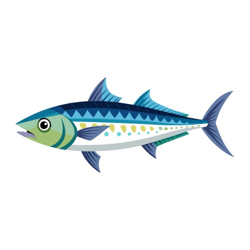 Scorpion fish isolated flat on white background Vector Image