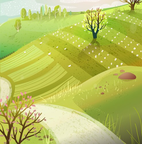 Country path Royalty Free Vector Image - VectorStock