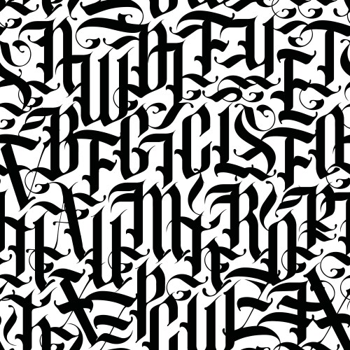 Gothic Letter Vector Images (over 7,800)
