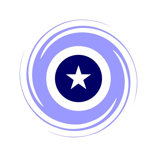Five Star Circle Vector Images (over 1,500)