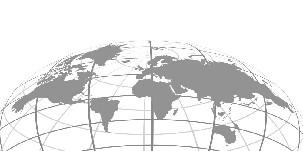 Curved World Map Vector Images (over 2,500)