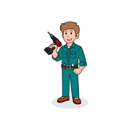 Technician Cartoon Vector Images (over 15,000)