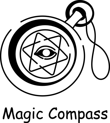 North compass Royalty Free Vector Image - VectorStock