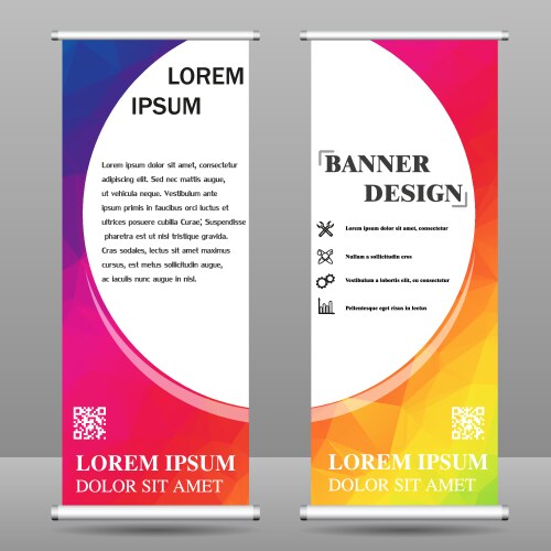 Abstract background banner Royalty Free Vector Image