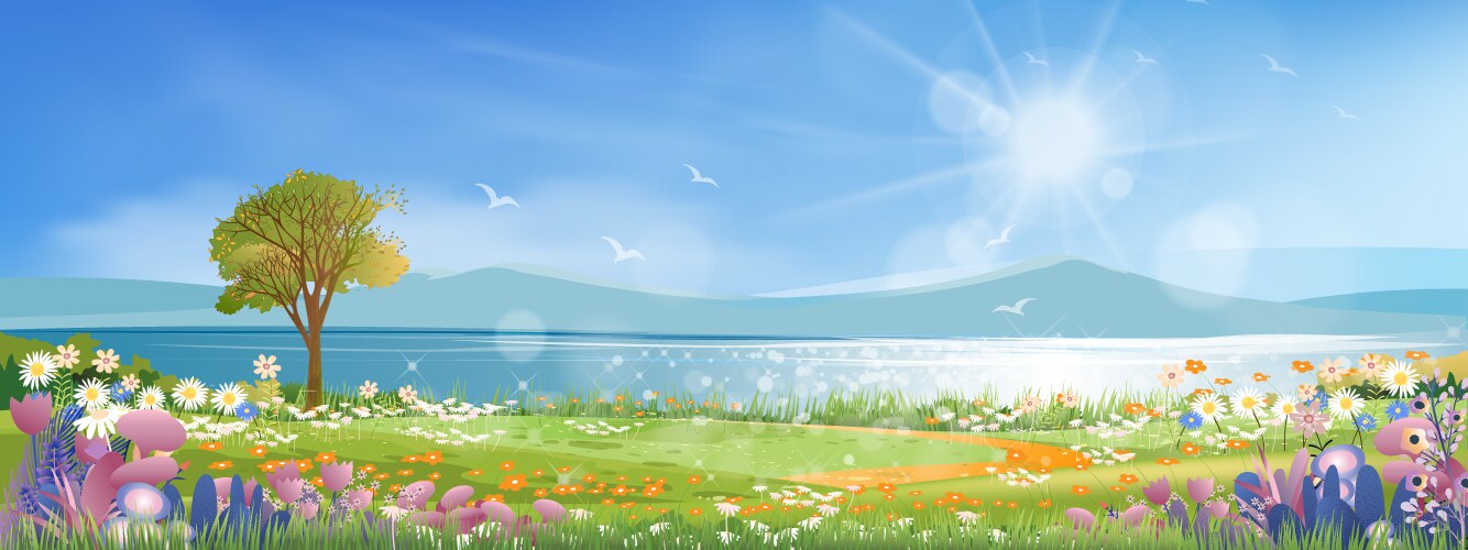 Cartoon Lake Background Vector Images (over 18,000)