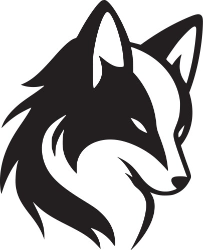 Black and White Fox Vector Images (over 25,000)