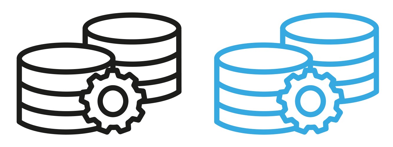 Master Data Icon Vector Images (over 500)