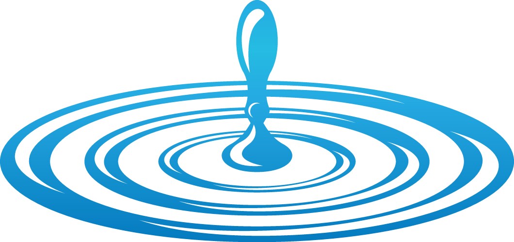 Water drops Royalty Free Vector Image - VectorStock