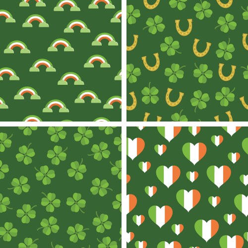Irish decorations Royalty Free Vector Image - VectorStock