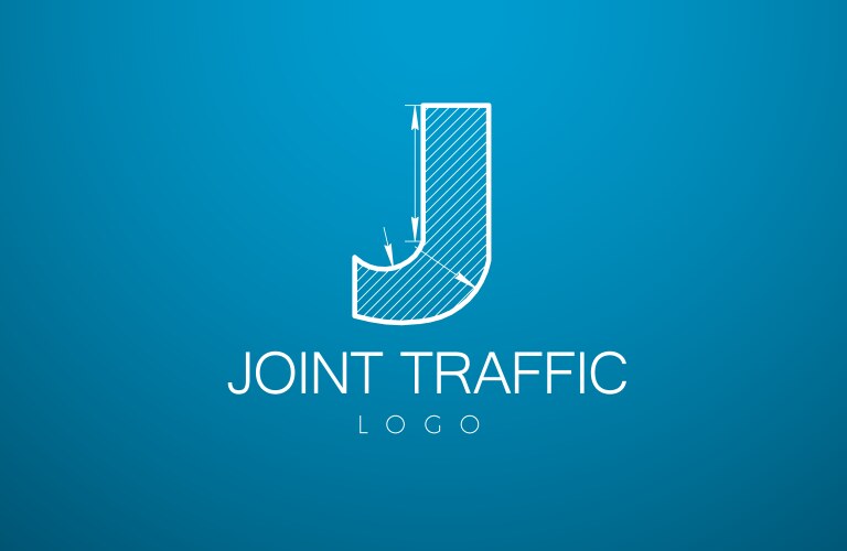 Jh logo monogram j and h in the gothic style Vector Image