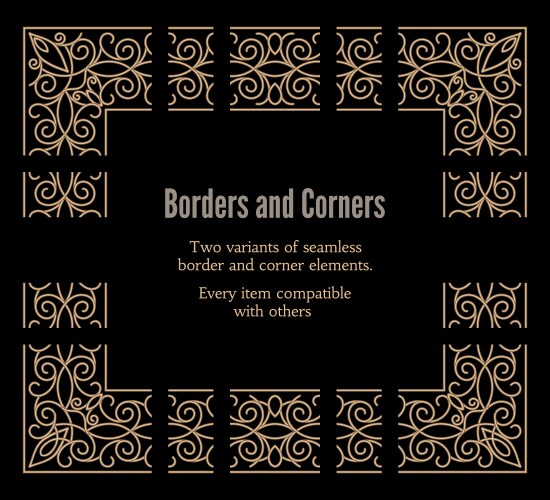 Corner Border Vector Images (over 68,000)